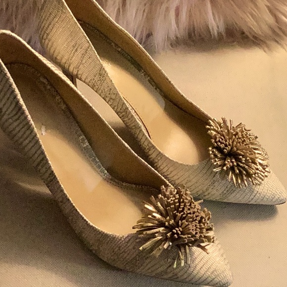 Michael Kors Collection | Shoes | Michael Kors The Perfect Gold Pom Pom ...